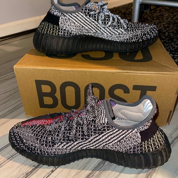 adidas | Shoes | Adidas Yezzy Boost 35 V2 Yechell Reflective | Poshmark